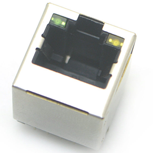 jack modular rj45 8p8c connector vertical through hole with shielded ... jack modular rj45 8p8c connector vertical through hole with shielded ...