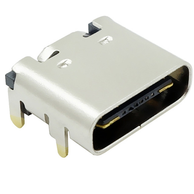 type c 16pin female type usb 3.1 connector right angel surface mount ...